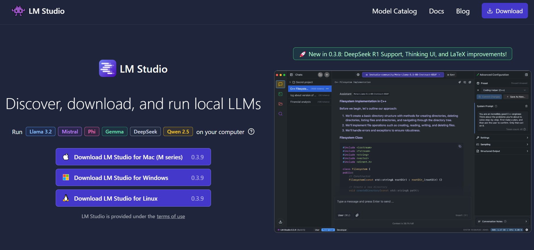 LM StudioでDeepSeekをローカル環境で動かす手順 - GPT Master